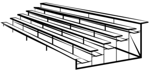 Bleachers with fans - Wisc-Online OER
