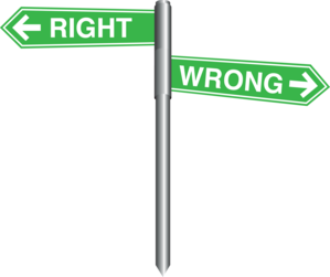 right and wrong sign - Wisc-Online OER