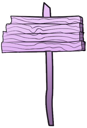 Purple Rustic sign 2 - Wisc-Online OER