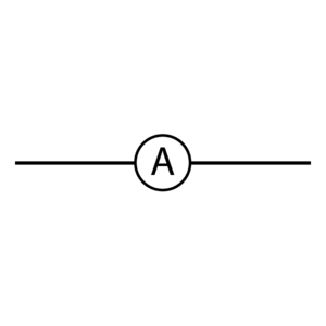 Ammeter No Schematic Symbol with No Background - Wisc-Online OER